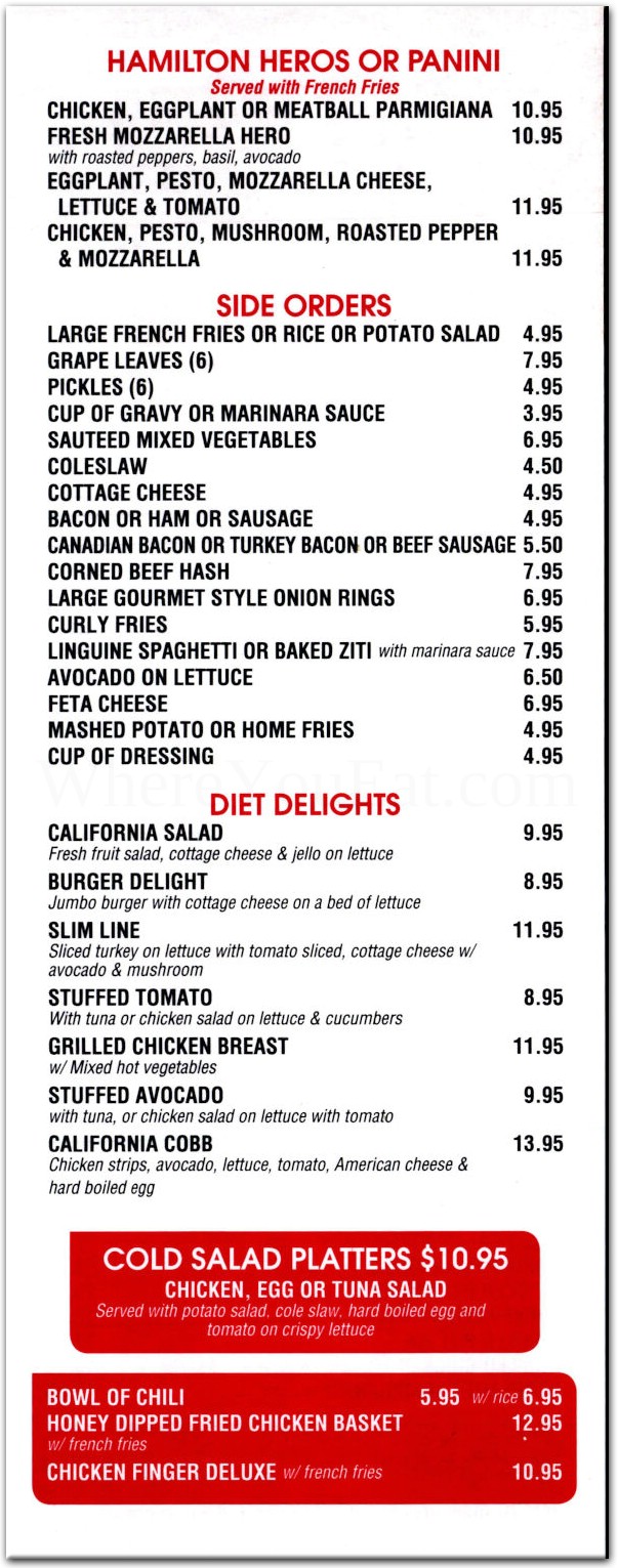 Fort Hamilton Diner in Brooklyn